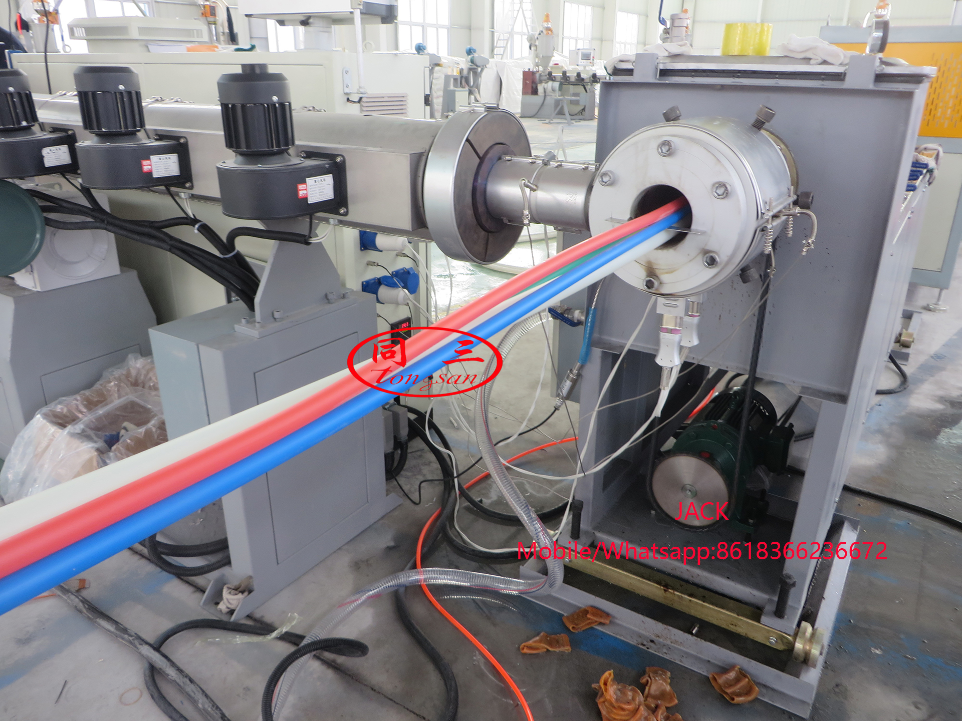 HDPE COD Microduct Cable Protection Pipe Making Machine
