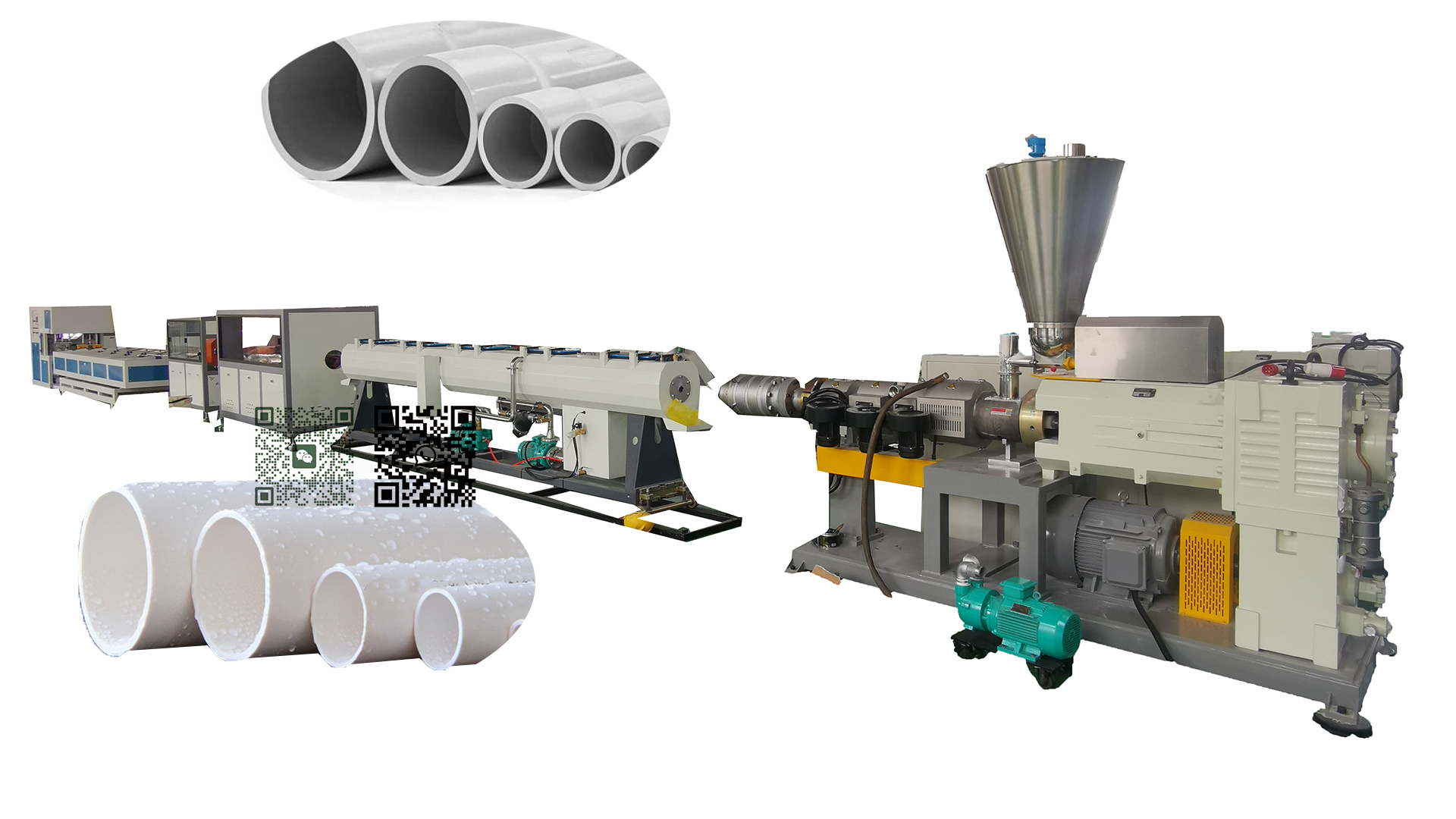 PVC Pipe Manufacturing Process And Production Machine