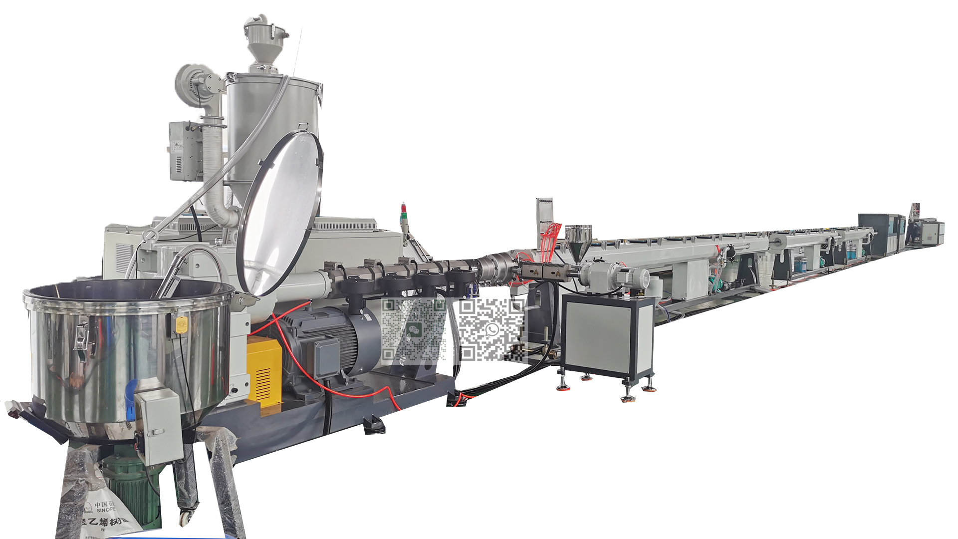 30m/min High Speed HDPE Pipe Making Machine