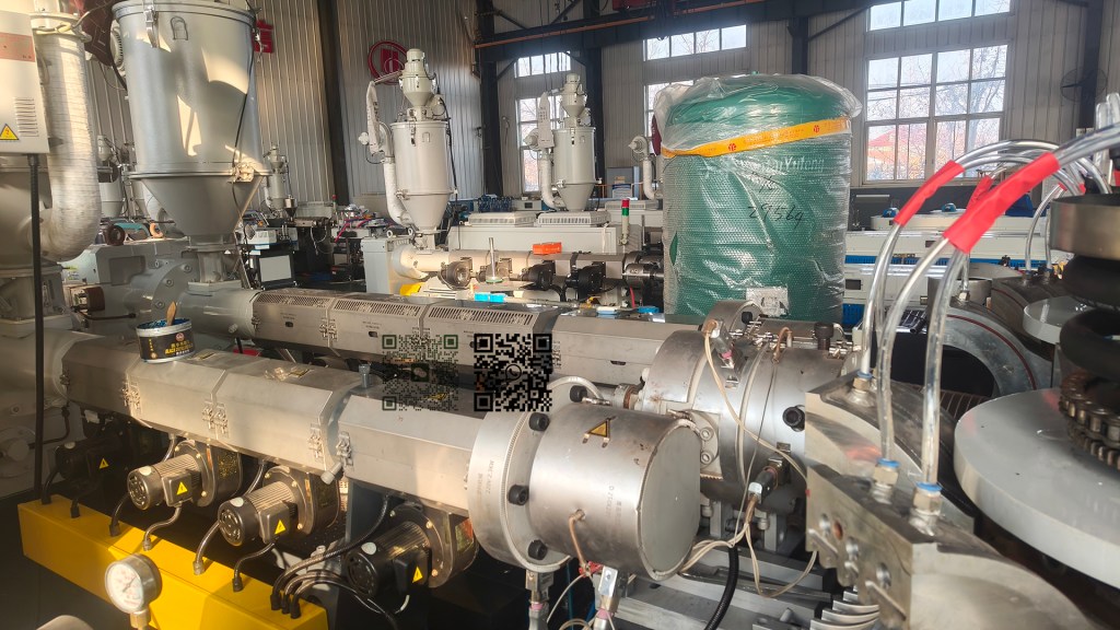 High Speed HDPE Double Wall Corrugated Pipe Machine - TONGSAN